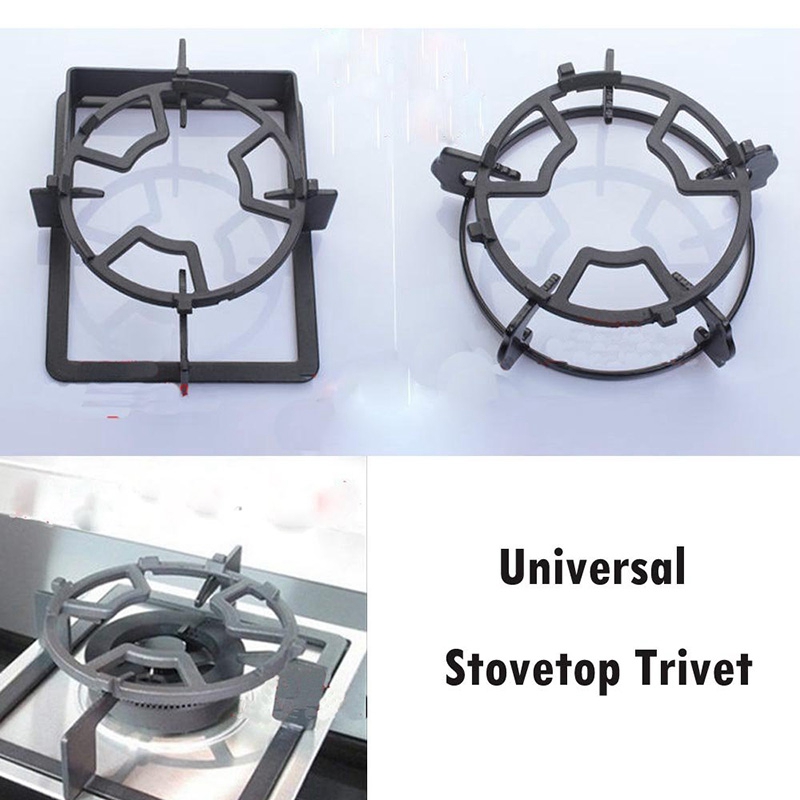 Universal Cast Iron Wok Pan Support Rack Stand for Burner Gas Stove ...