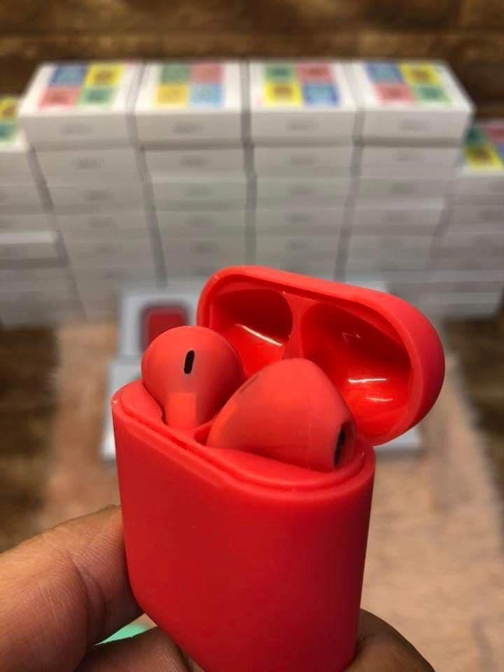 MACARON EARPODS 2.0 Wireless Bluetooth| Red | Lazada PH