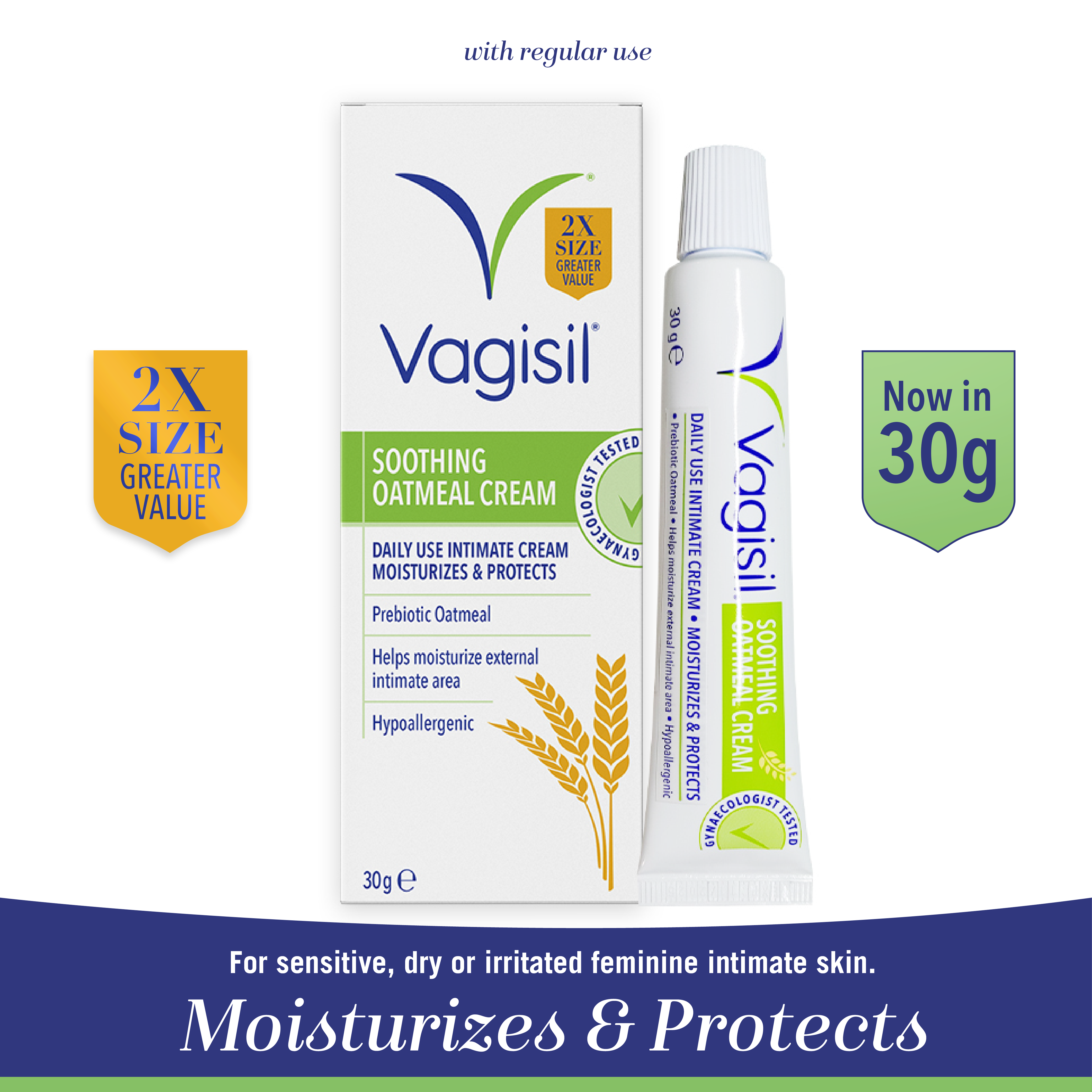 Vagisil Soothing Oatmeal Cream 30g | Lazada PH