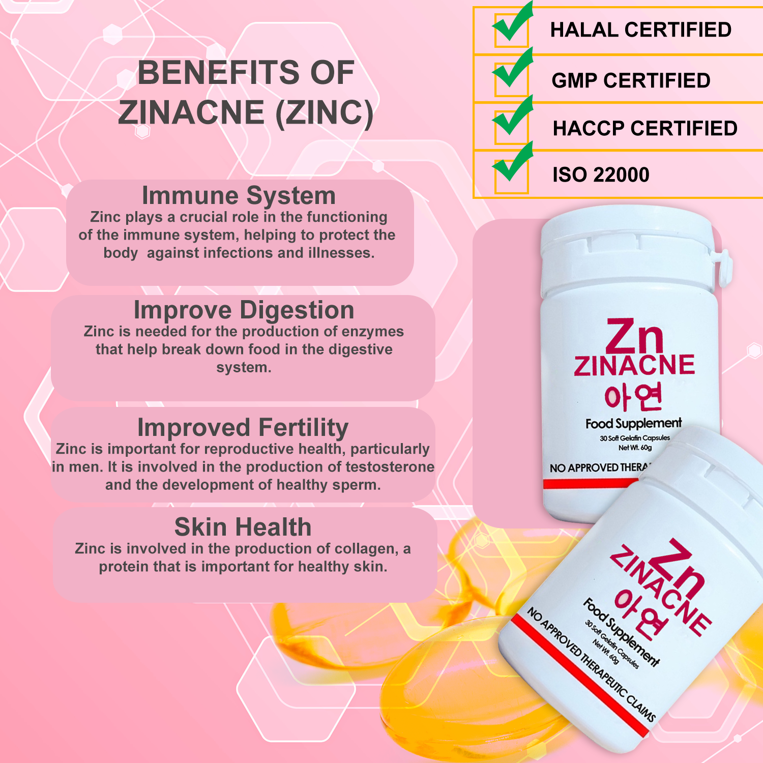 MEJIE Food Supplement Softgel Capsules for your health | Lazada PH