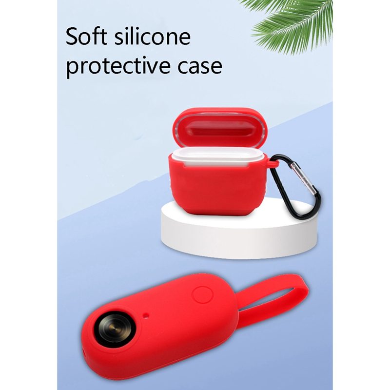 Silicone Protective Case Cover for Insta 360 GO Camera and Charging Box ...