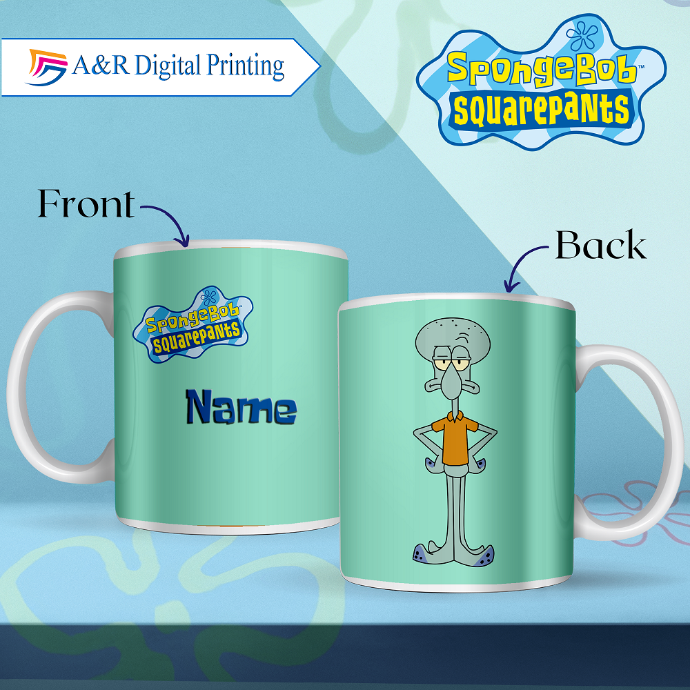 PERSONALIZED Spongebob Collection Mugs with FREE GIFT BOX | A&R Digital ...