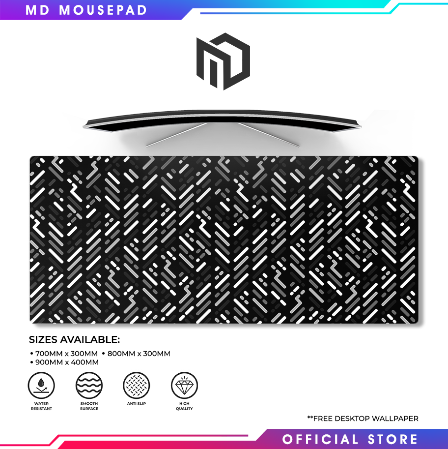 MD Mousepad | Momo | Extended Mousepad | Large Gaming Mousepad | Long ...