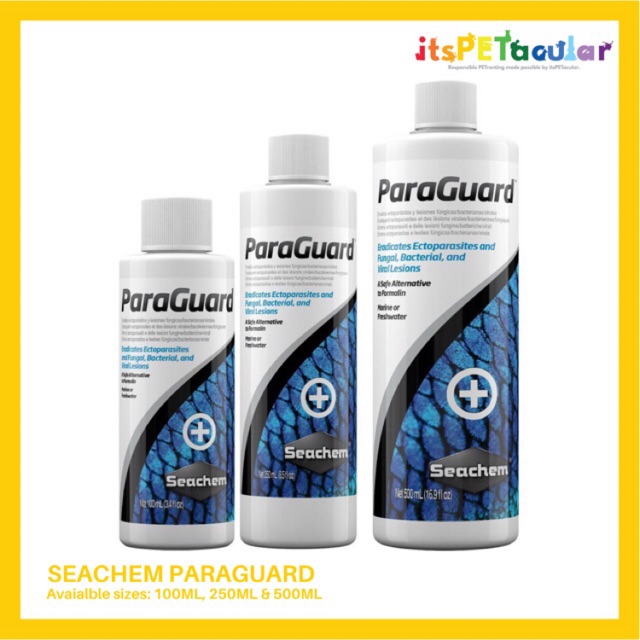 Seachem Paraguard Marine or Freshwater | Lazada PH