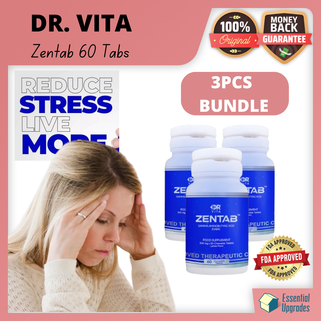 1PC/2PCS/3PCS - DR. VITA ZENTAB 60 Tabs Chewable Tabs Lychee Flavor ...