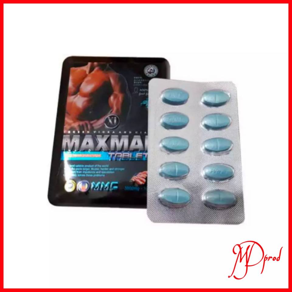 Max:Man 10Blue Tablets Original For Men | Lazada PH