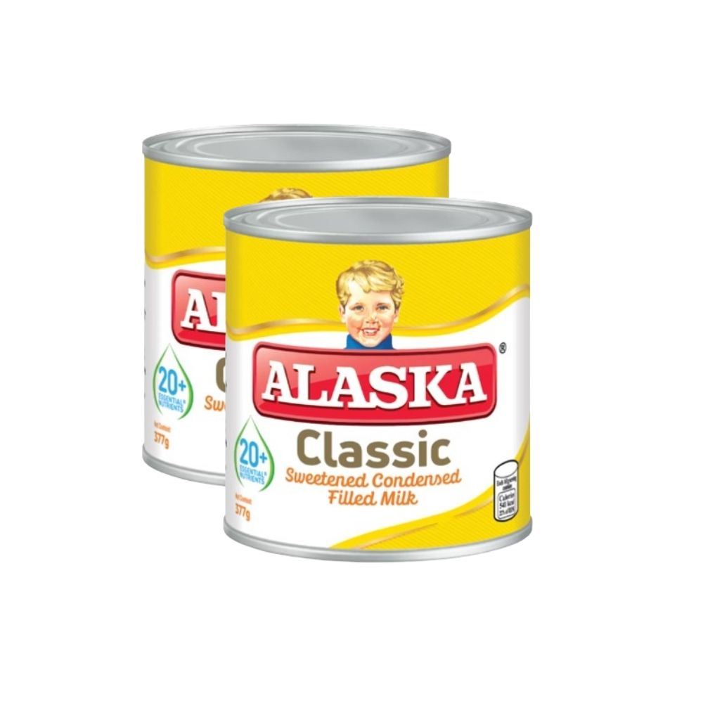Alaska Sweetened Condensed Filled Milk 377g - Pack of 2 | Lazada PH