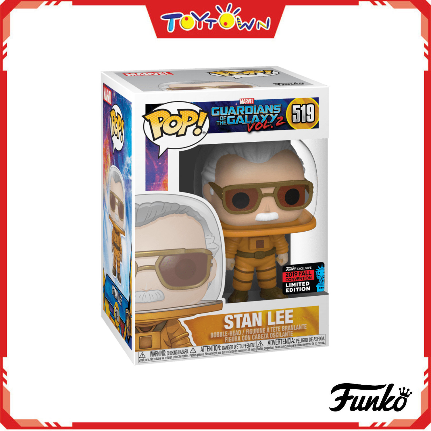 Funko Pop!® Marvel - Guardians Of The Galaxy Vol.2 #519 Stan Lee ...