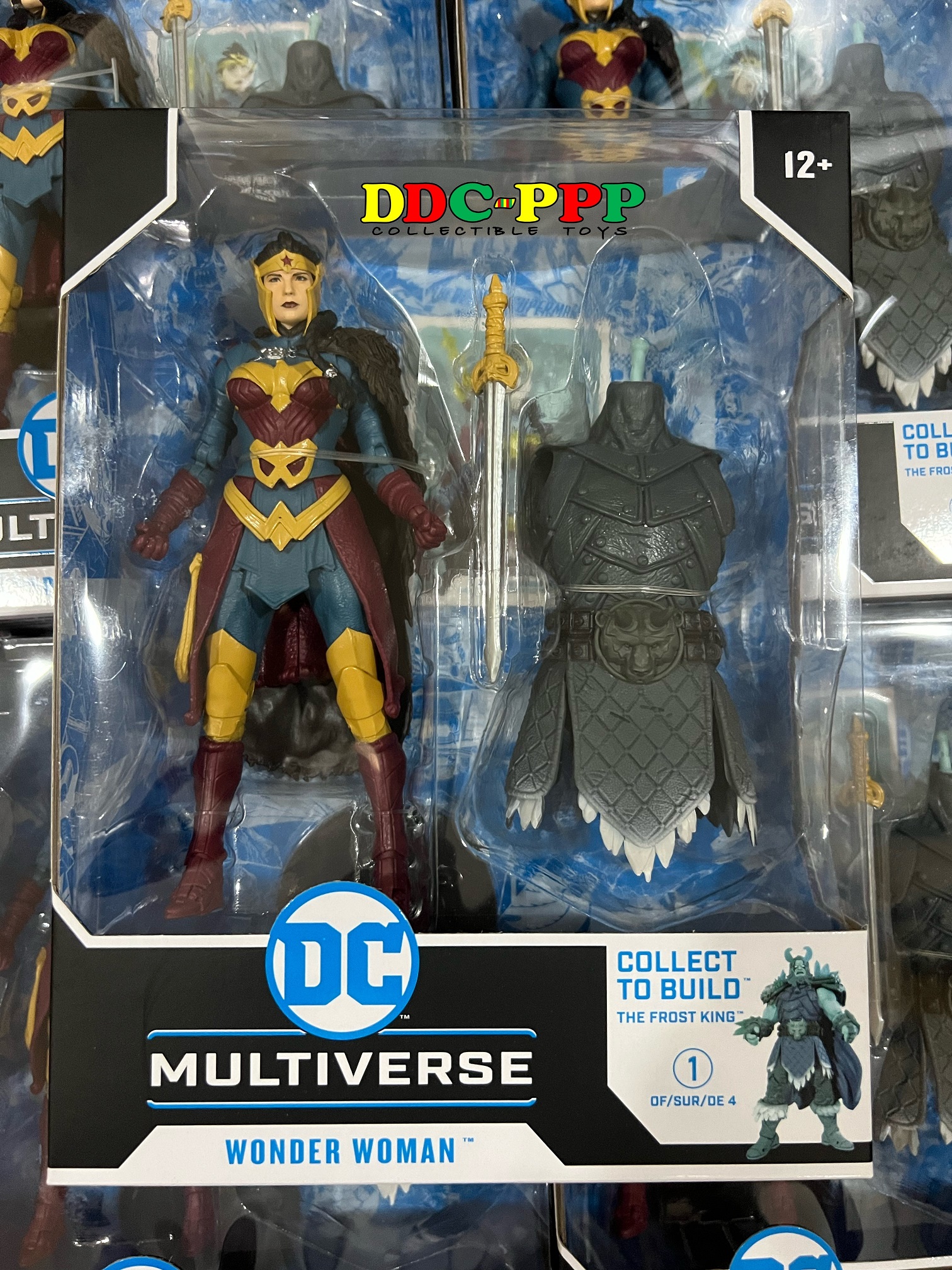 WONDER WOMAN - FROST KING BAF - DC MULTIVERSE ENDLESS WINTER McFarlane ...