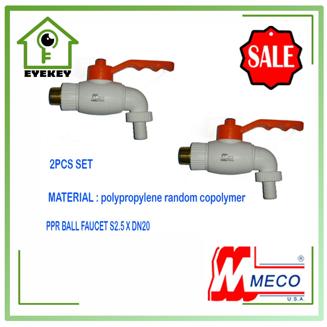 Meco PPR Ball Faucet 1/2 | Lazada PH
