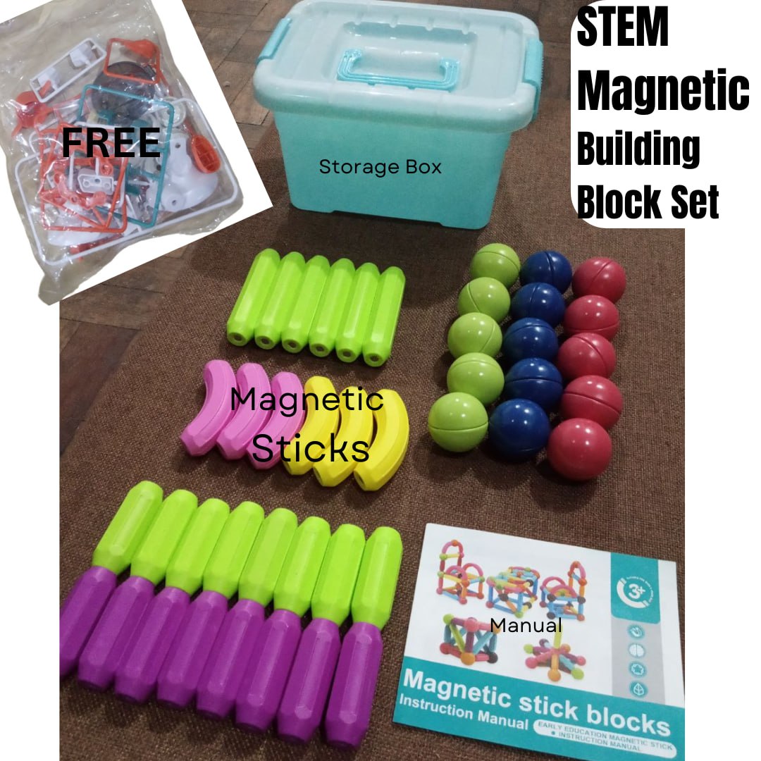 STEM Magnetic Building Block Set | Lazada PH