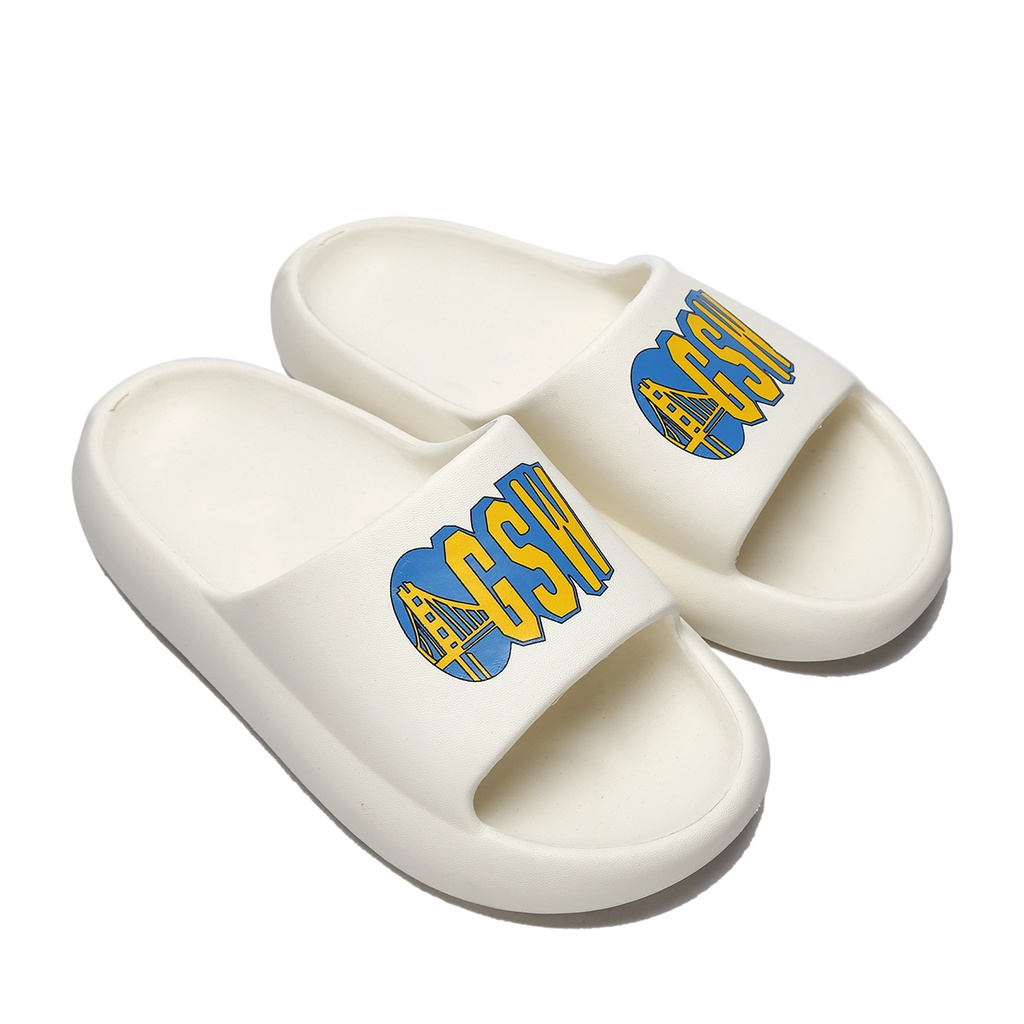 URBANPIPE GSW NBA Slippers For Men Muffin Thick Non Slip Latest Slides ...