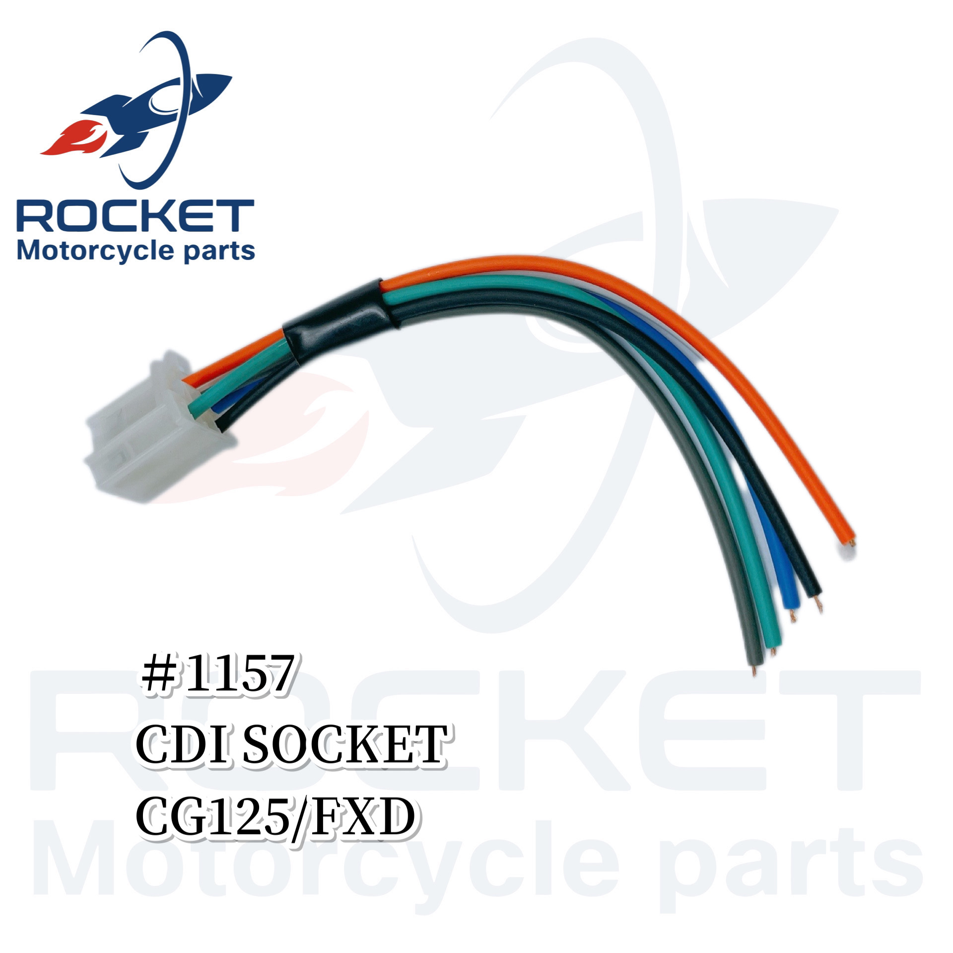 Motorcycle Parts CDI Socket Set 4PINS/5PINS/WAVE125/CG125/FXD and many ...