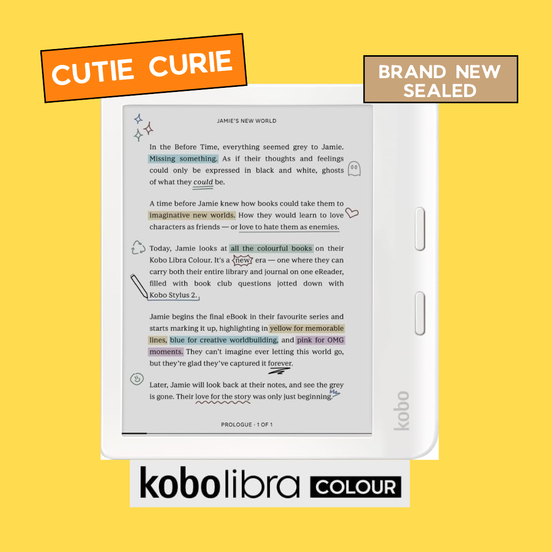 Kobo Libra Colour | eReader | 7” Glare-Free Colour E Ink Kaleido™ 3 ...