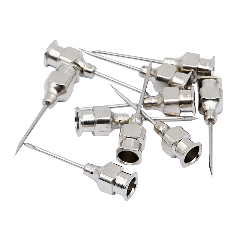 1 Dozen Dispensing Needle TPX Syringe Stainless Steel Needles for Pig ...