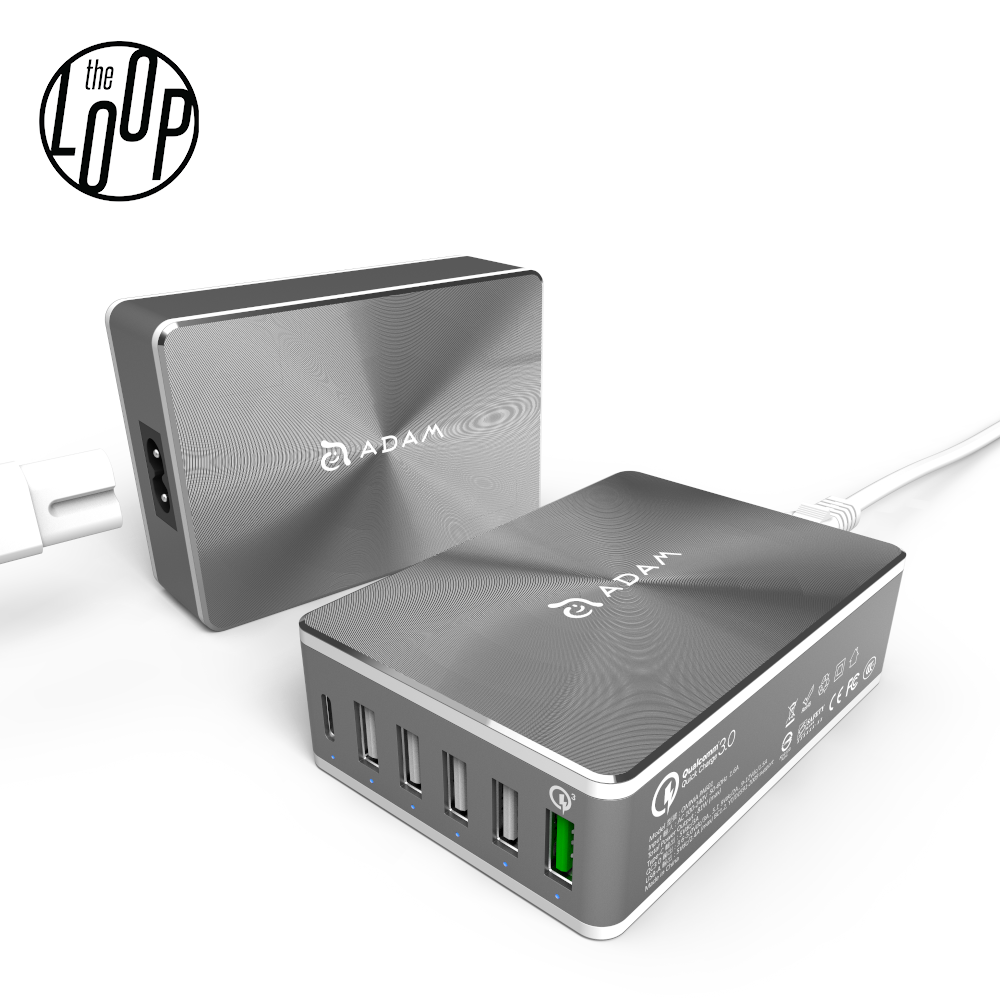 ADAM elements Omnia PA601 6-in-1 Desktop Charger | Lazada PH