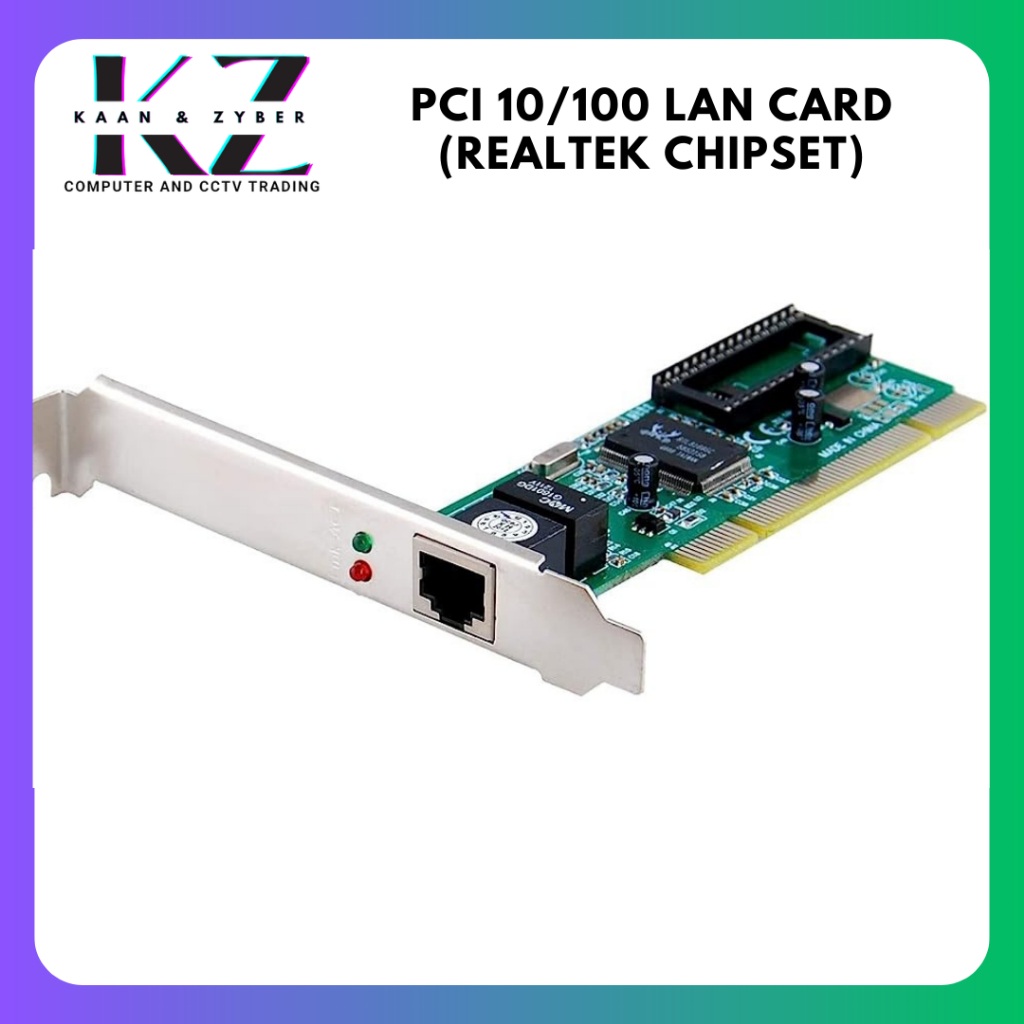 PCI 10/100 LAN CARD (REALTEK CHIPSET) | Lazada PH