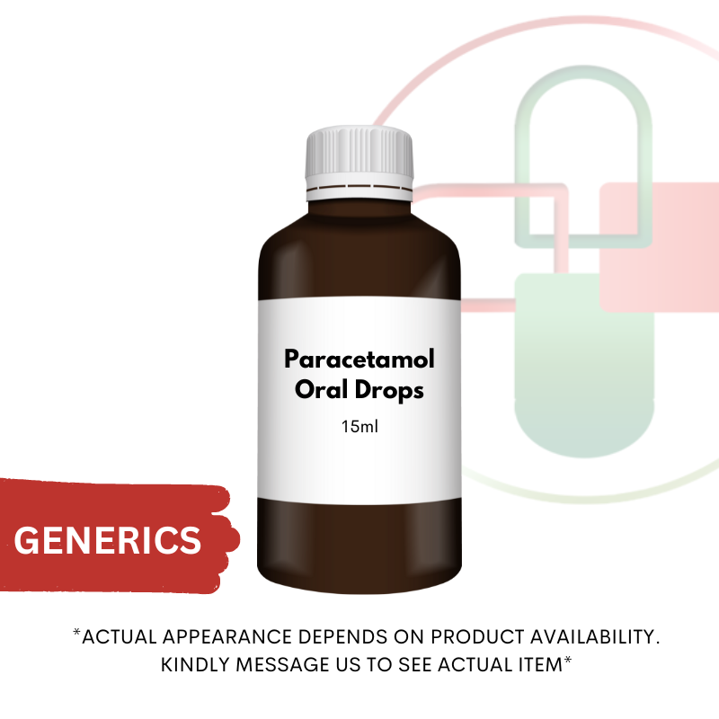 Paracetamol Oral Drops 15ml (RANDOM FLAVOR) | Lazada PH
