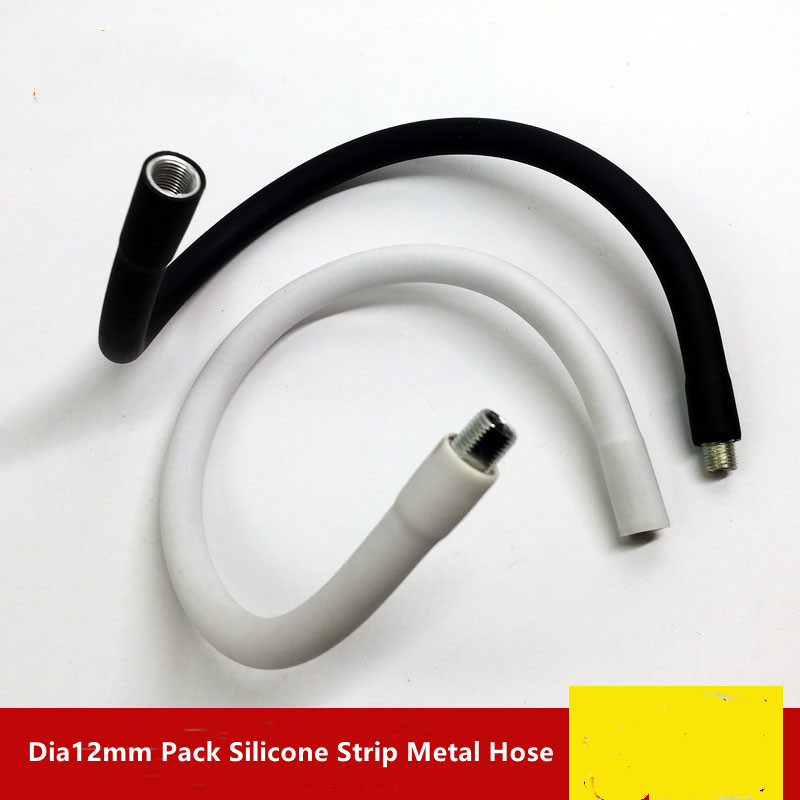 1pcs Dia 12mm M10 Male Female Thread Soft Light Flexible Conduit DIY ...