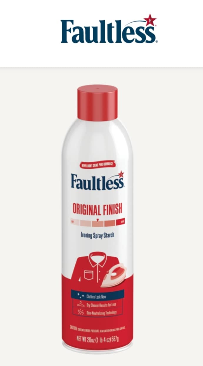Faultless Original Hold Spray Starch (567g) | Lazada PH