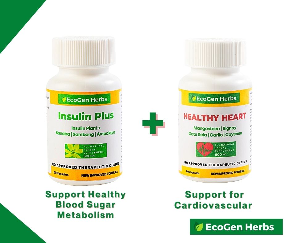 Ecogen Herbal Supplements (Insulin Capsule, Healthy Heart, Healthy ...
