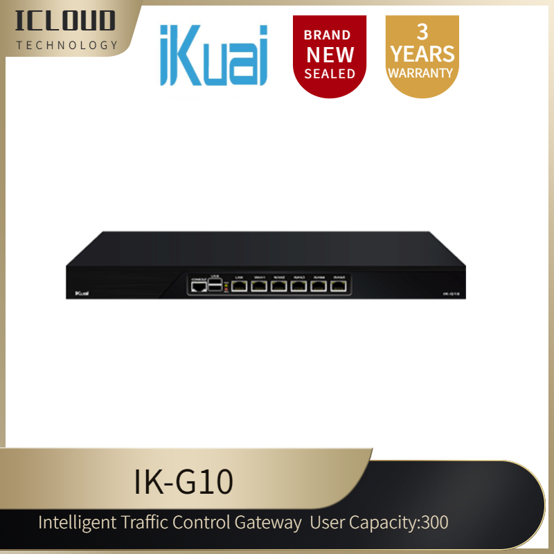 iKuai IK-G10 Intelligent DPI VPN Firewall Gigabit Wired AC Business ...
