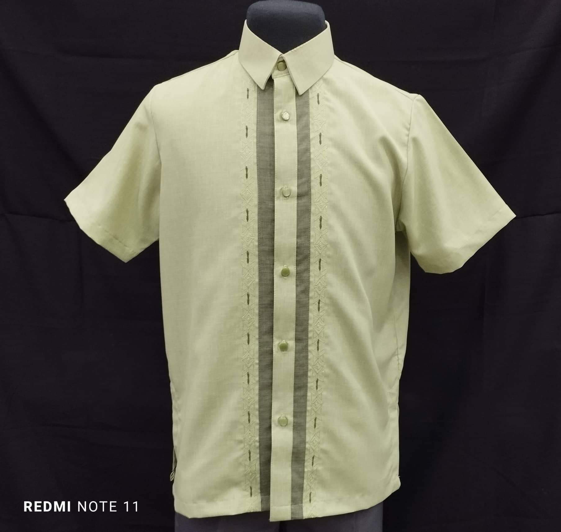 DEPED RTW Teachers Uniform (MONDAY) POLO BARONG Lt. Green | Lazada PH