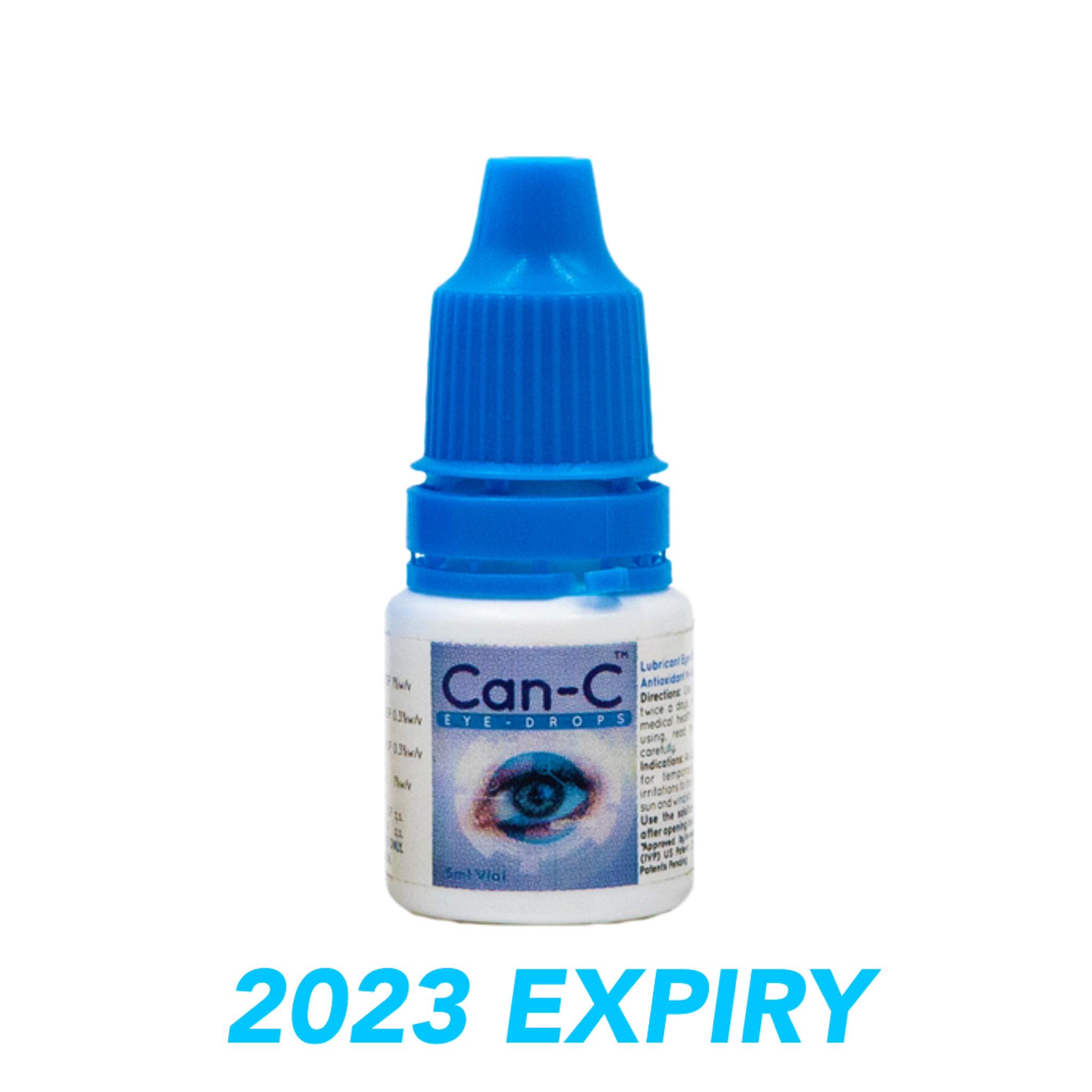 Can-C / Eye Drops / Lubricant Eye Drops With Antioxidant / 2 Vials In 1 ...