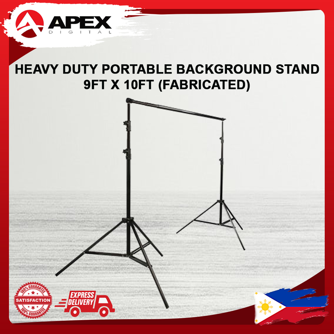 APEX Heavy Duty Portable Background Stand 9ft x 10ft (Heavy Duty ...