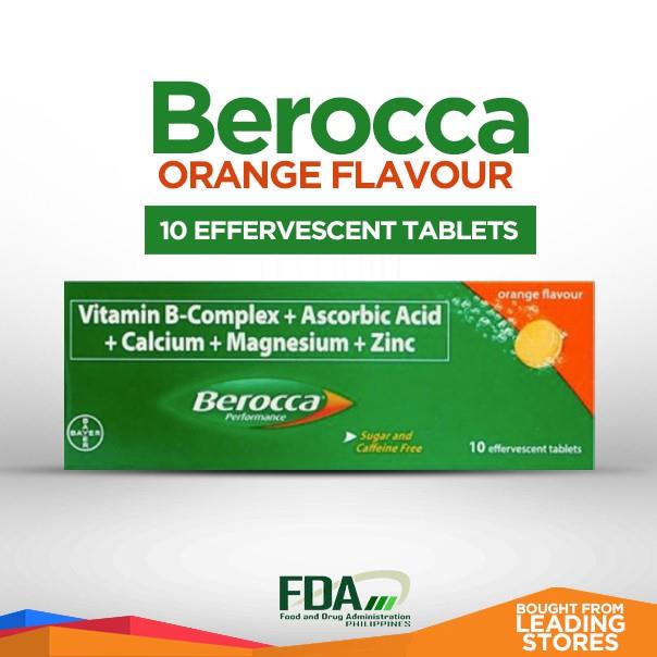 Berocca Effervescent Tablets (orange flavor) | Lazada PH