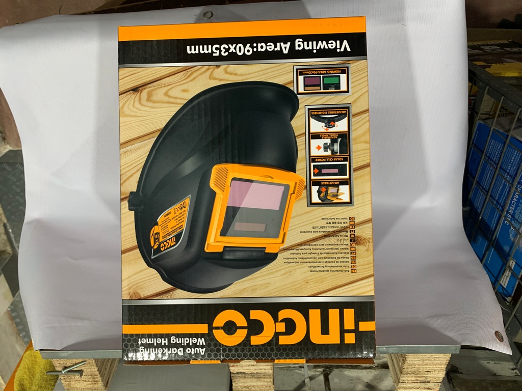 INGCO AUTO DARKENING WELDING HELMET AHM009 | Lazada PH