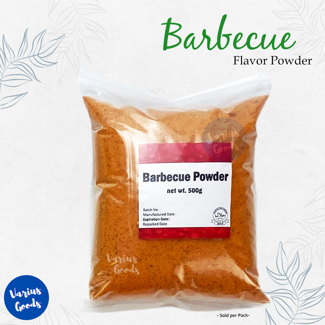 500grams BARBECUE Flavor Powder for Fries Popcorn Nachos Pizza Mushroom ...