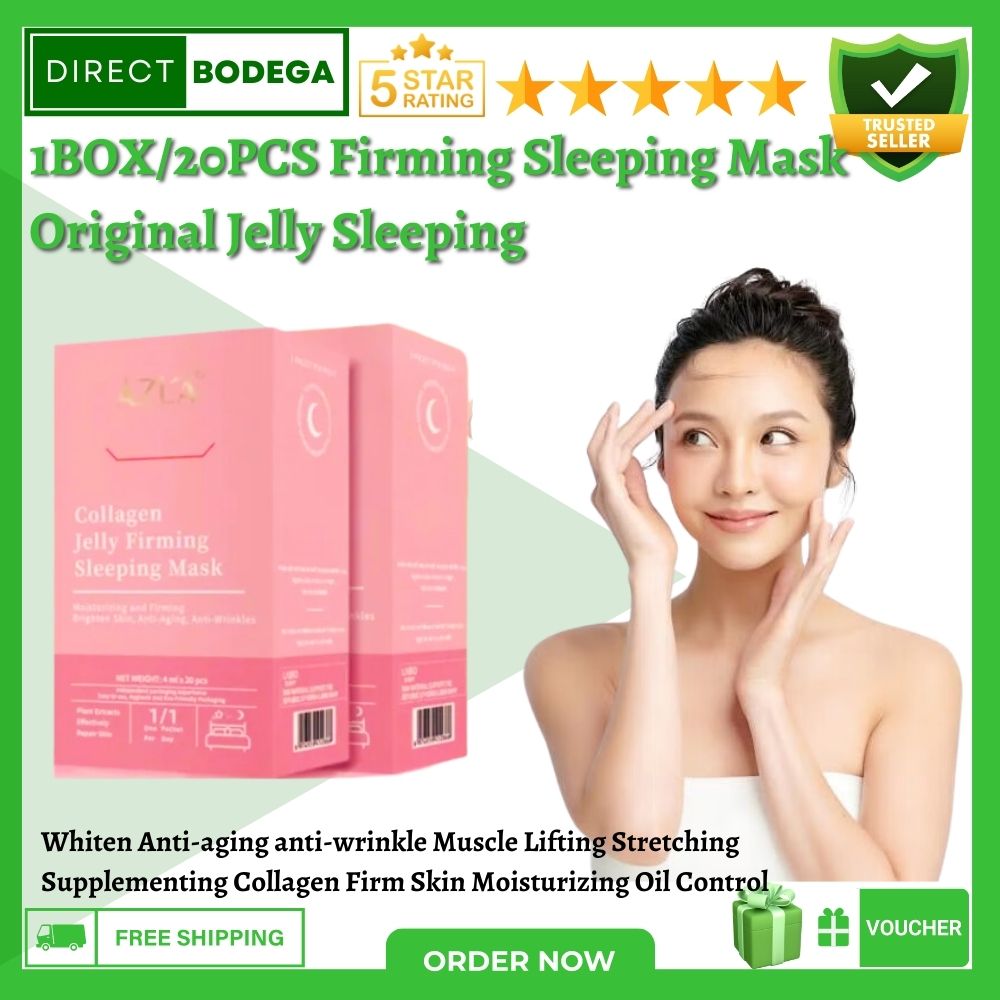AZLA Collagen 1BOX/20PCS Firming Sleeping Mask Original Jelly Sleeping ...