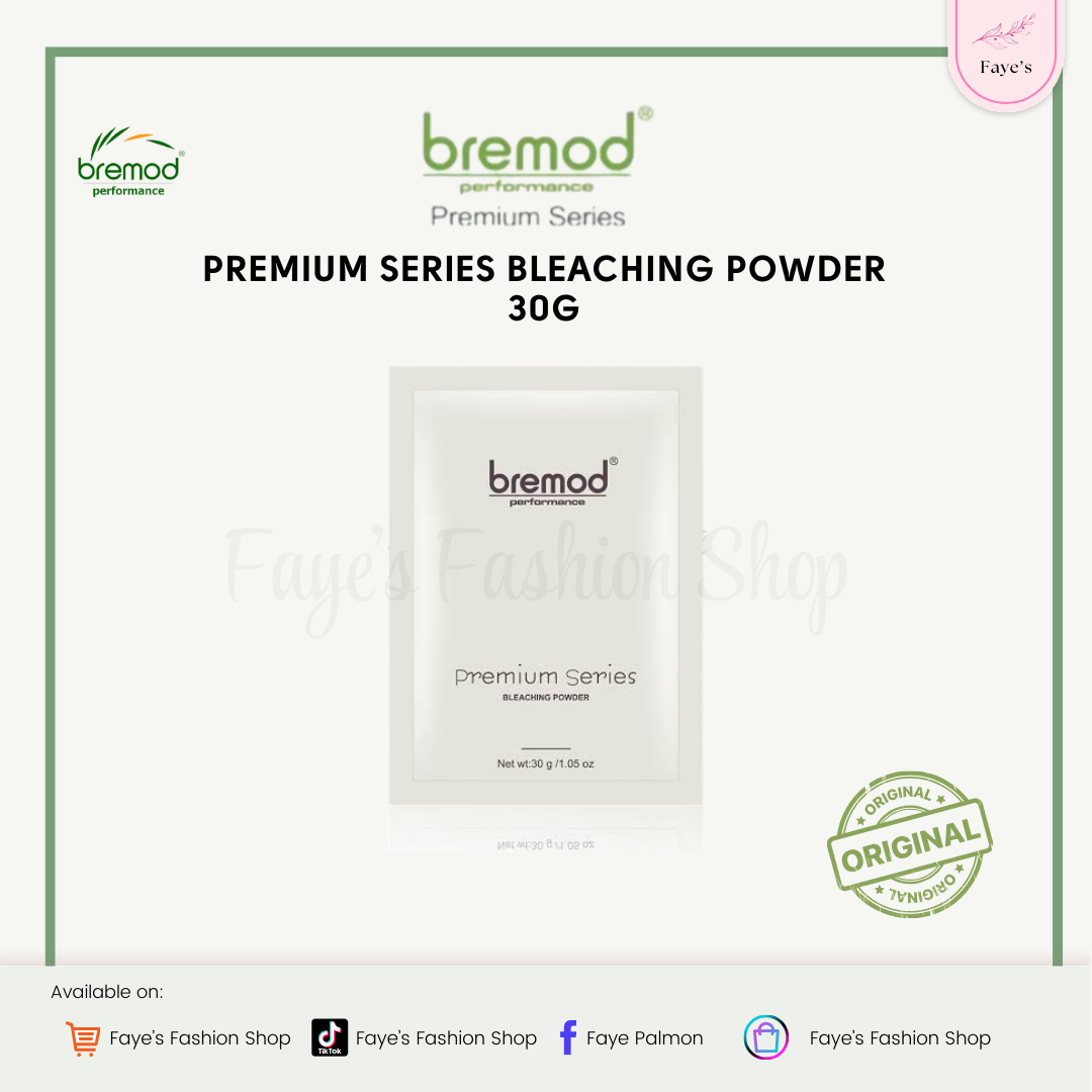 Bremod Premium Series - Bleaching Powder Sachet 30g | Lazada PH