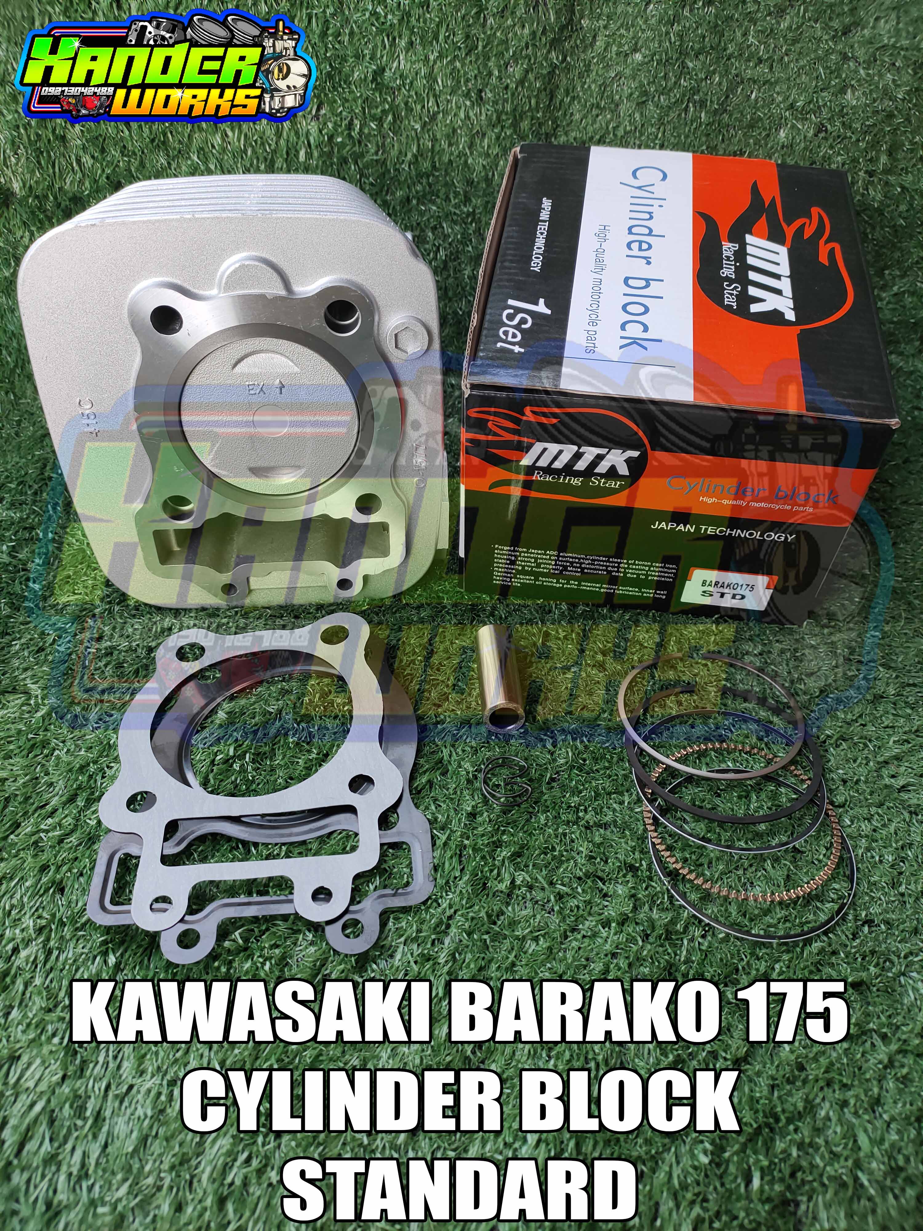 KAWASAKI BARAKO 175 STANDARD CYLINDER BLOCK SET | Lazada PH