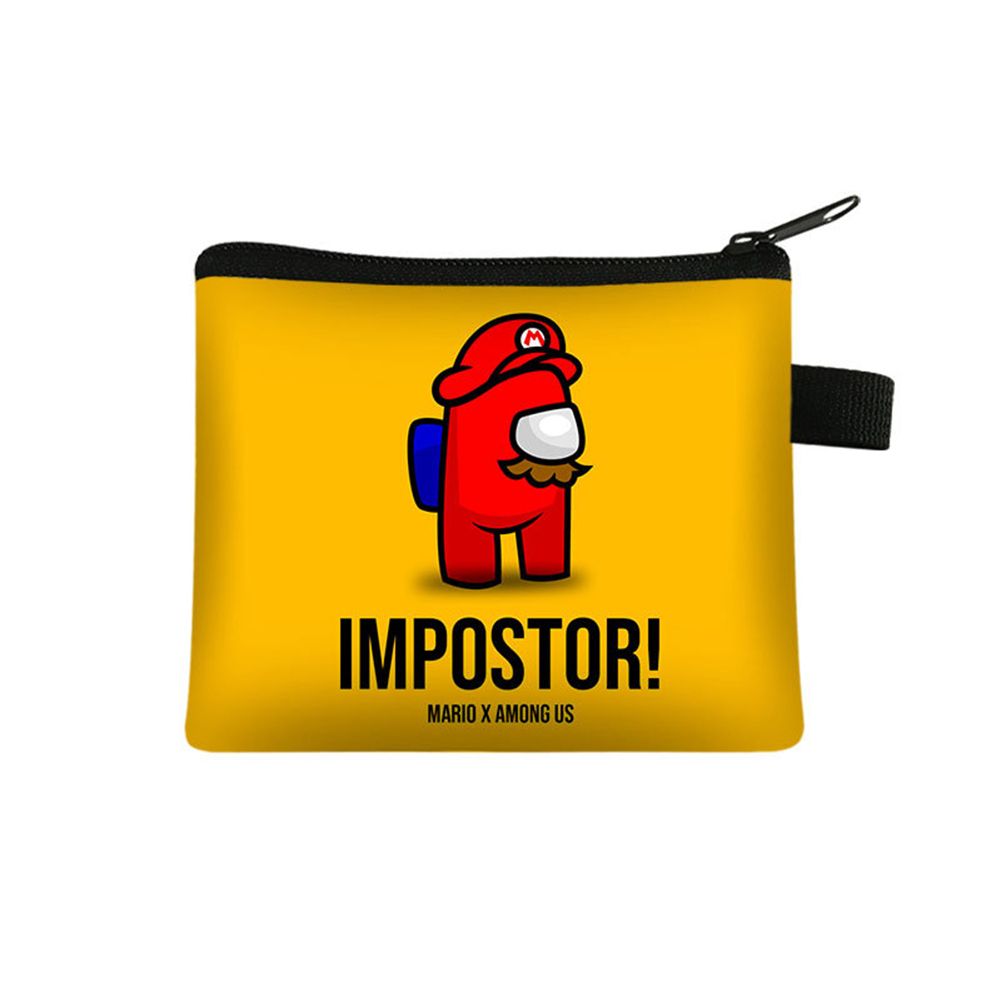 【Ready Stock/COD】Boys Teens Game Fans Pouch Game Wallet Small Among Us ...