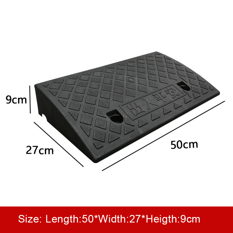 ININ PVC Ramp Pad Uphill Pad Road Teeth Step Board Slope Pad Car Ramp ...