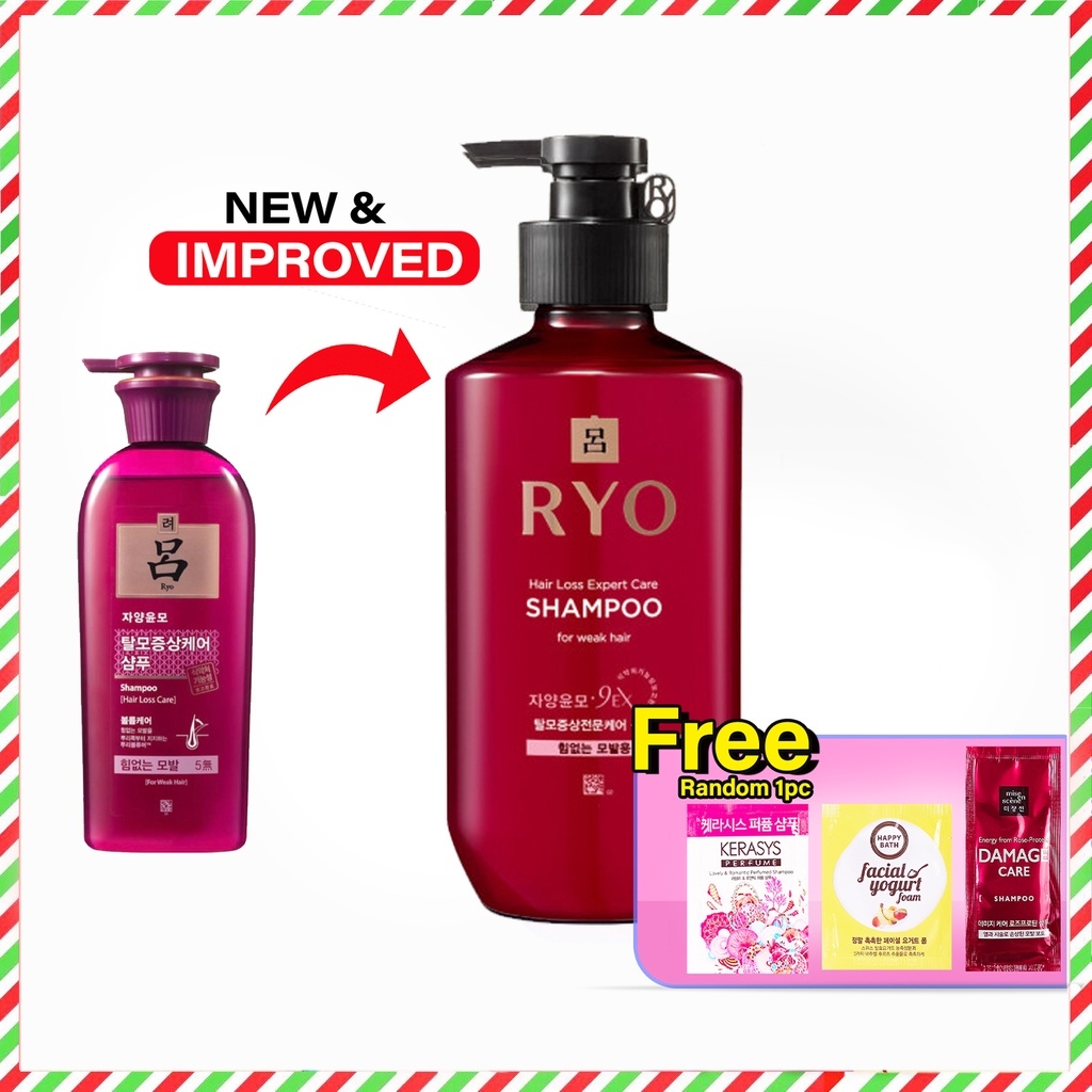 [RYO] 9ex Hair Loss Expert Care series Shampoo 400ml | Lazada PH