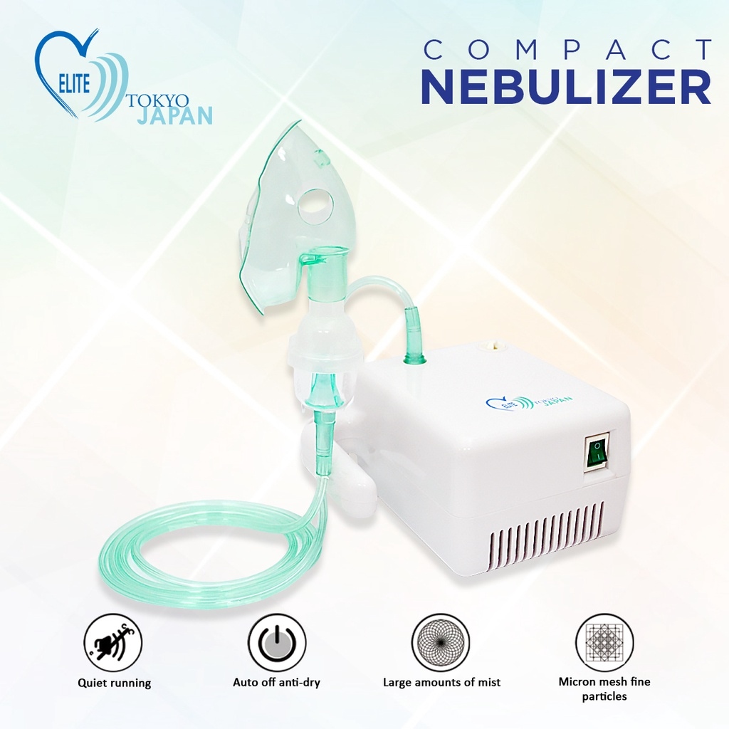 Indoplas Cardinal Elite Compact Nebulizer - FREE MOUTHPIECE | Lazada PH