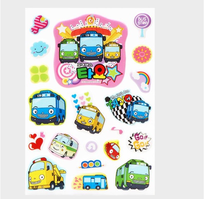 Daiso Korea - Tayo stickers | Lazada PH