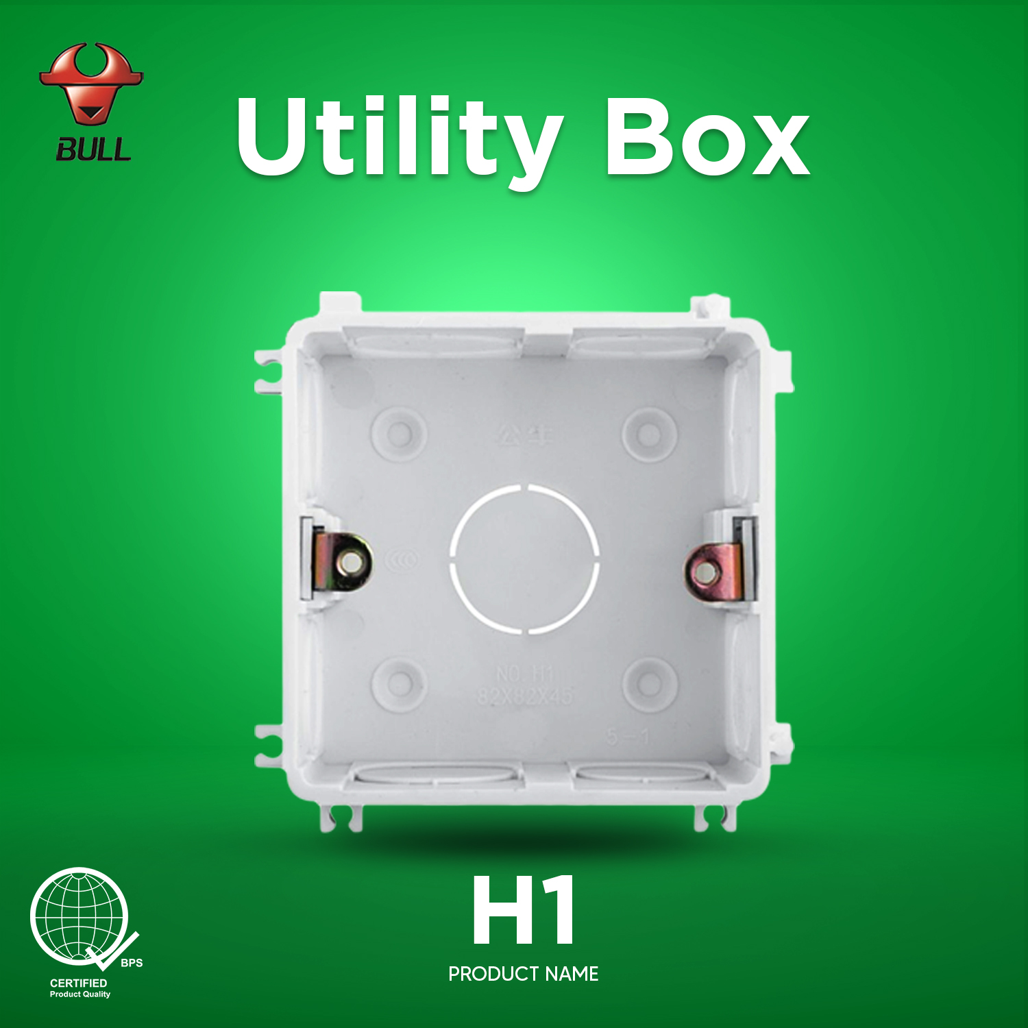 BULL H1 Bottom Box / Utility Box for G06 SERIES OR SQUARE TYPE switch ...