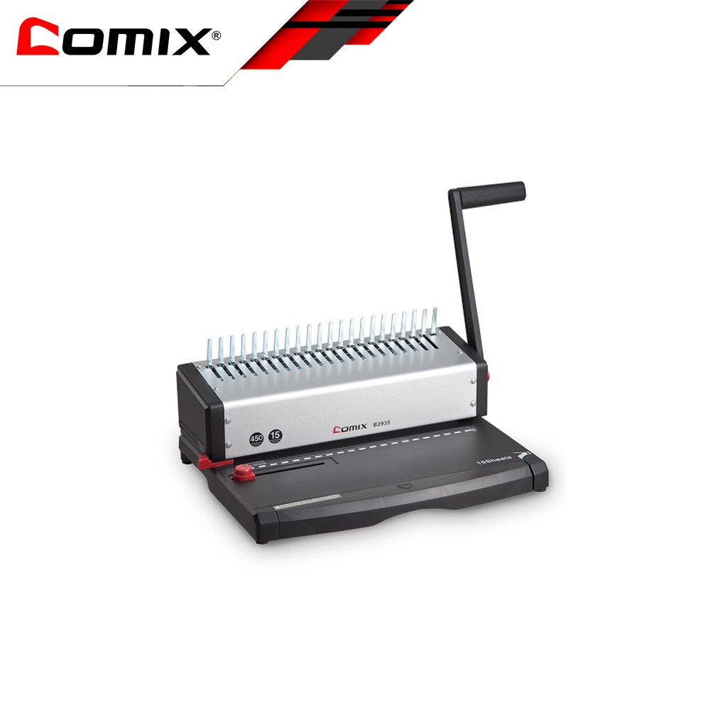 Comix Heavy Duty Binding Machine 21 Holes For A4 Size | Lazada PH