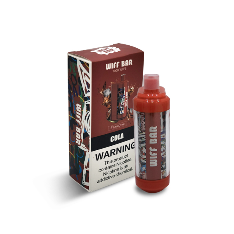 Wiff BAR Disposable Pod Up To 7000 Puffs Rechargeable Legit 3% SALT NIC ...