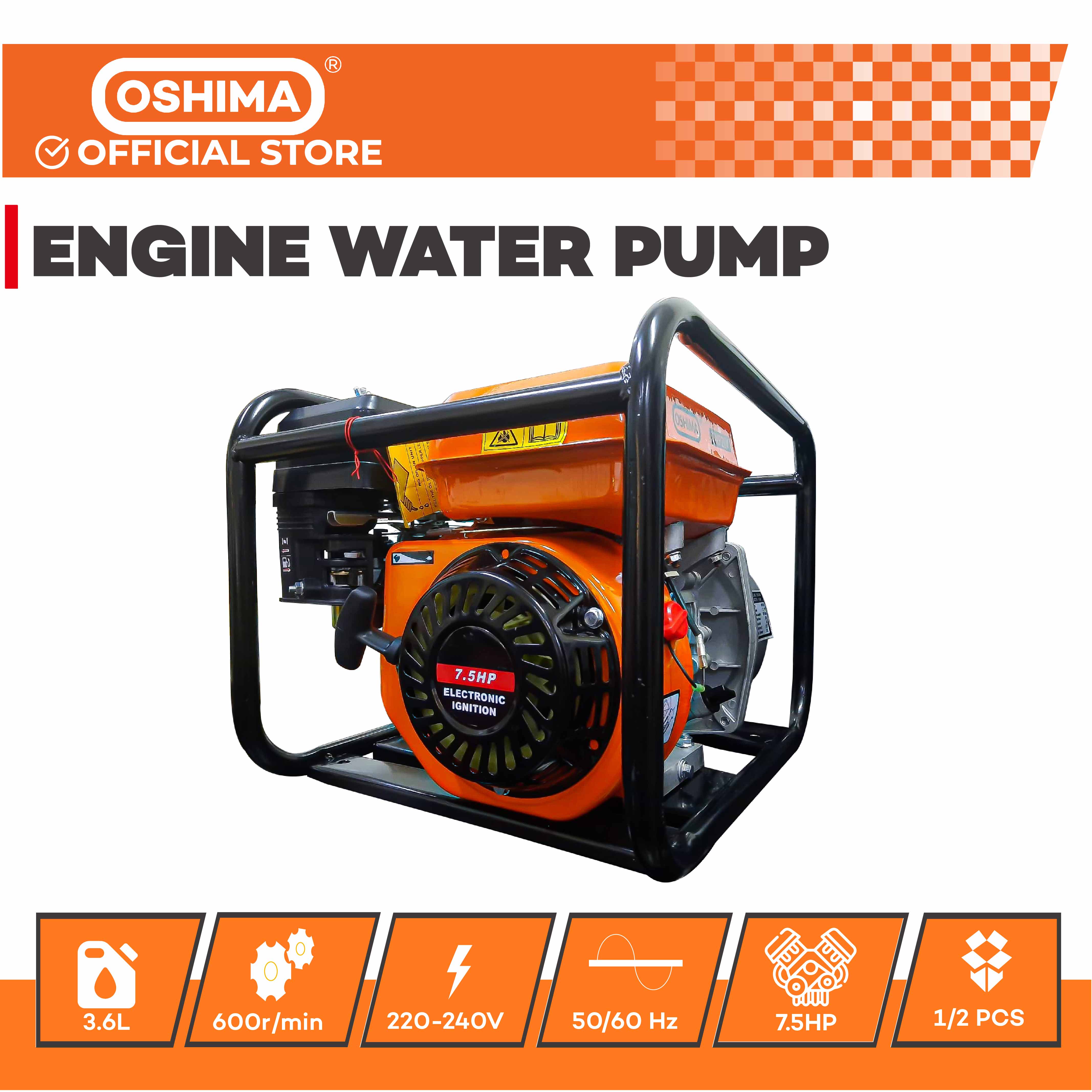 OSHIMA 2022 NEW ARRIVAL Gasoline Powered Engine 6.5hp-7.5hp 2-3 Inch ...