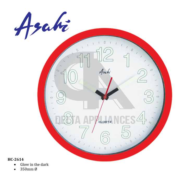Asahi HC2614 Wall Clock | Lazada PH