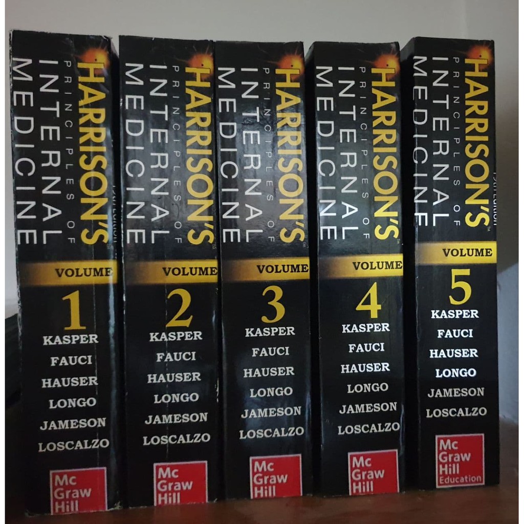 COLORED 19th Ed Harrison’s Principles of Internal Medicine SOFTBOUND ...