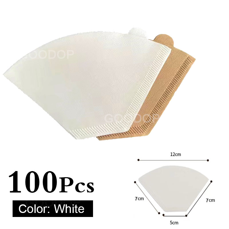 50/100pcs Coffee drip bag empty Coffee paper filters Coffee drip filter ...