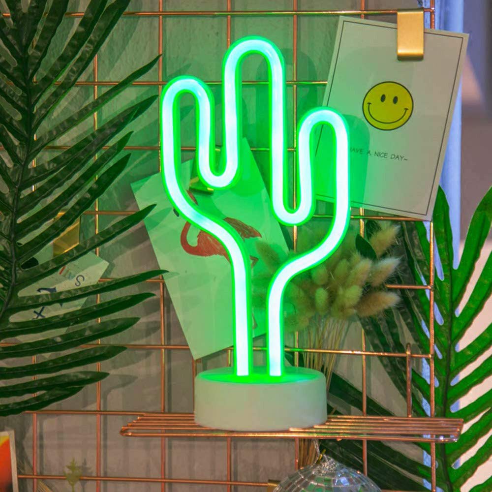 Cactus NEON LED Light Party Decor | Lazada PH