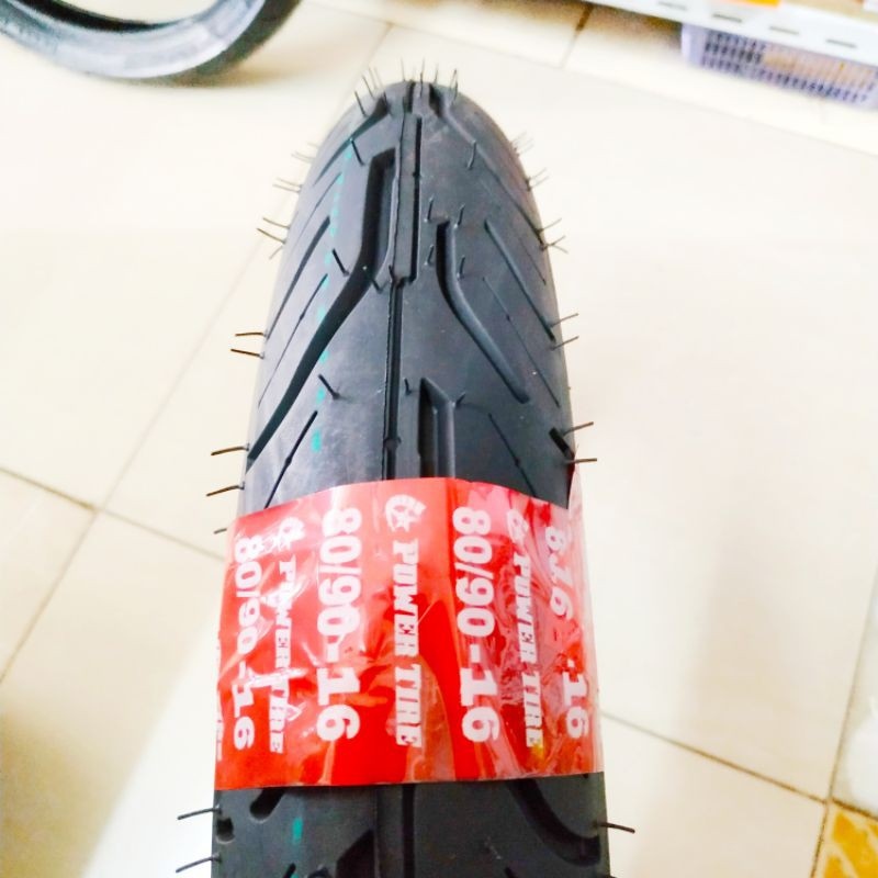 In stock- 80/90-16 POWERTIRE S201 TUBELESS | Lazada PH