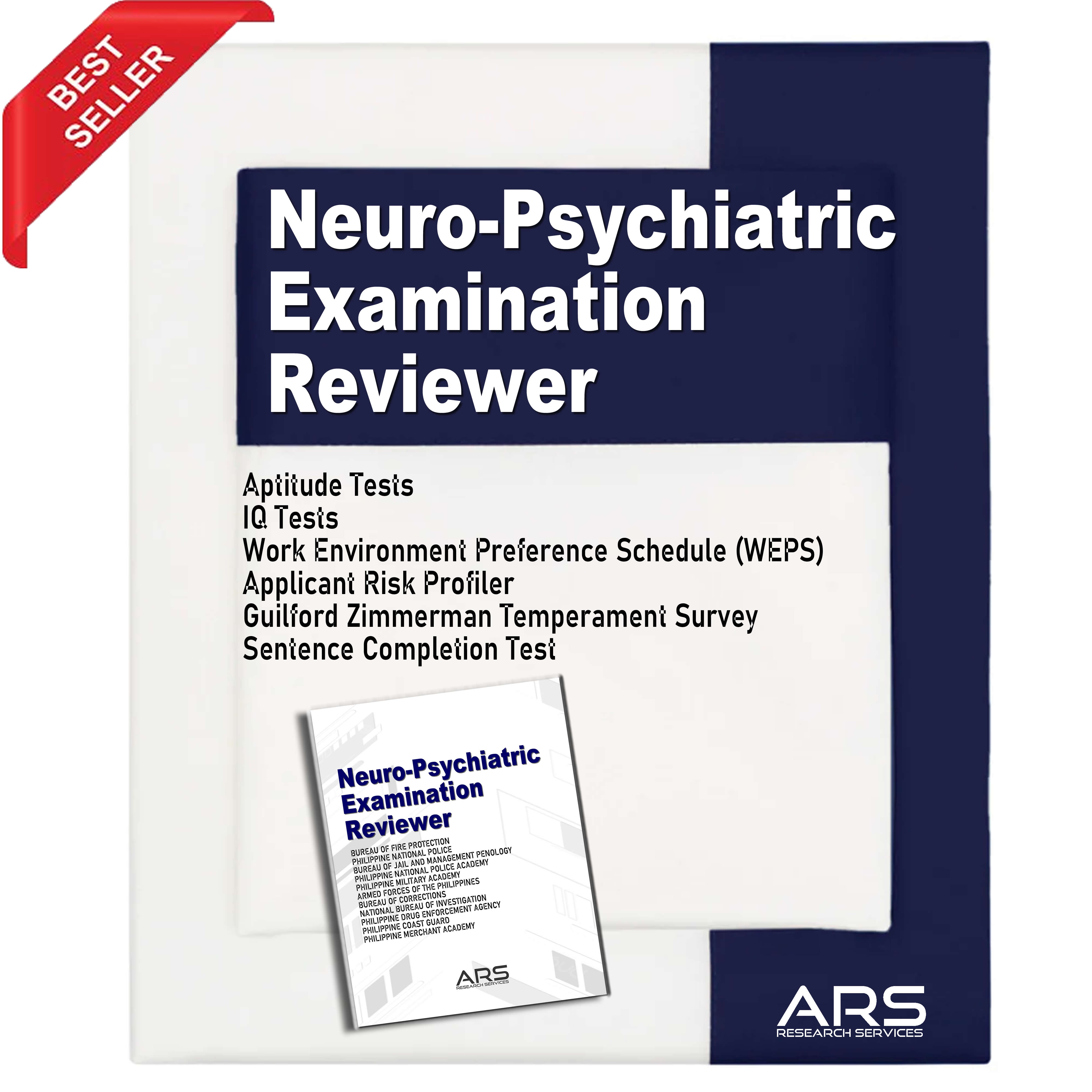 Neuro-Psychiatric Exam Reviewer | Lazada PH